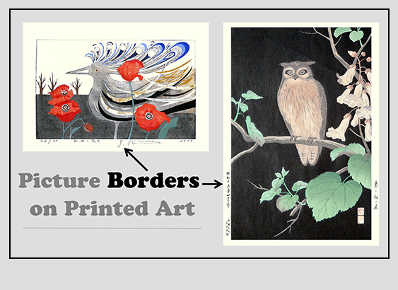 Picture Borders on Printed Art in the Reader Collection of Japanese ...